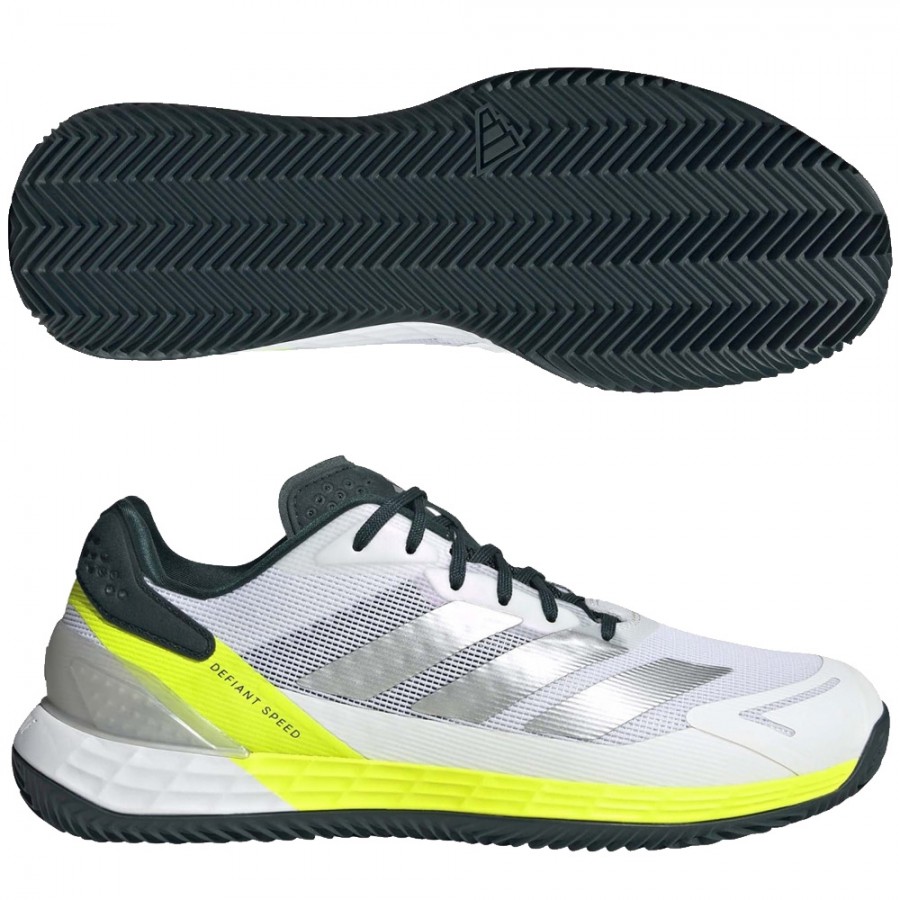 Adidas Defiant Speed 2 M wit en groen 2025 | Lichtheid en Grip Clay ...
