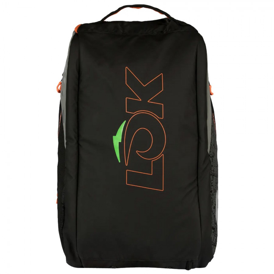 Lok Padel tas Maxx Gen 2 zwart oranje, grote capaciteit en weerstand ...