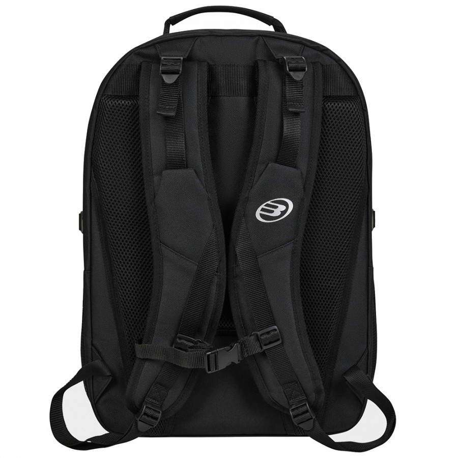 Bullpadel Backpack BPM26003 Tech zwart, gevoerde achterkant - Zona de Padel